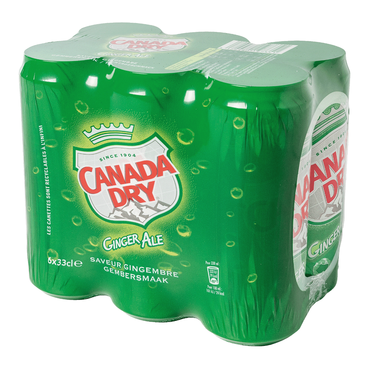 Ginger ale, 6 st. CANADA DRY® kopen bij ALDI België