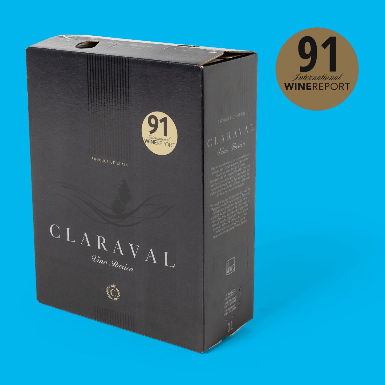 Spaanse rode wijn 'Claraval' kopen bij ALDI België