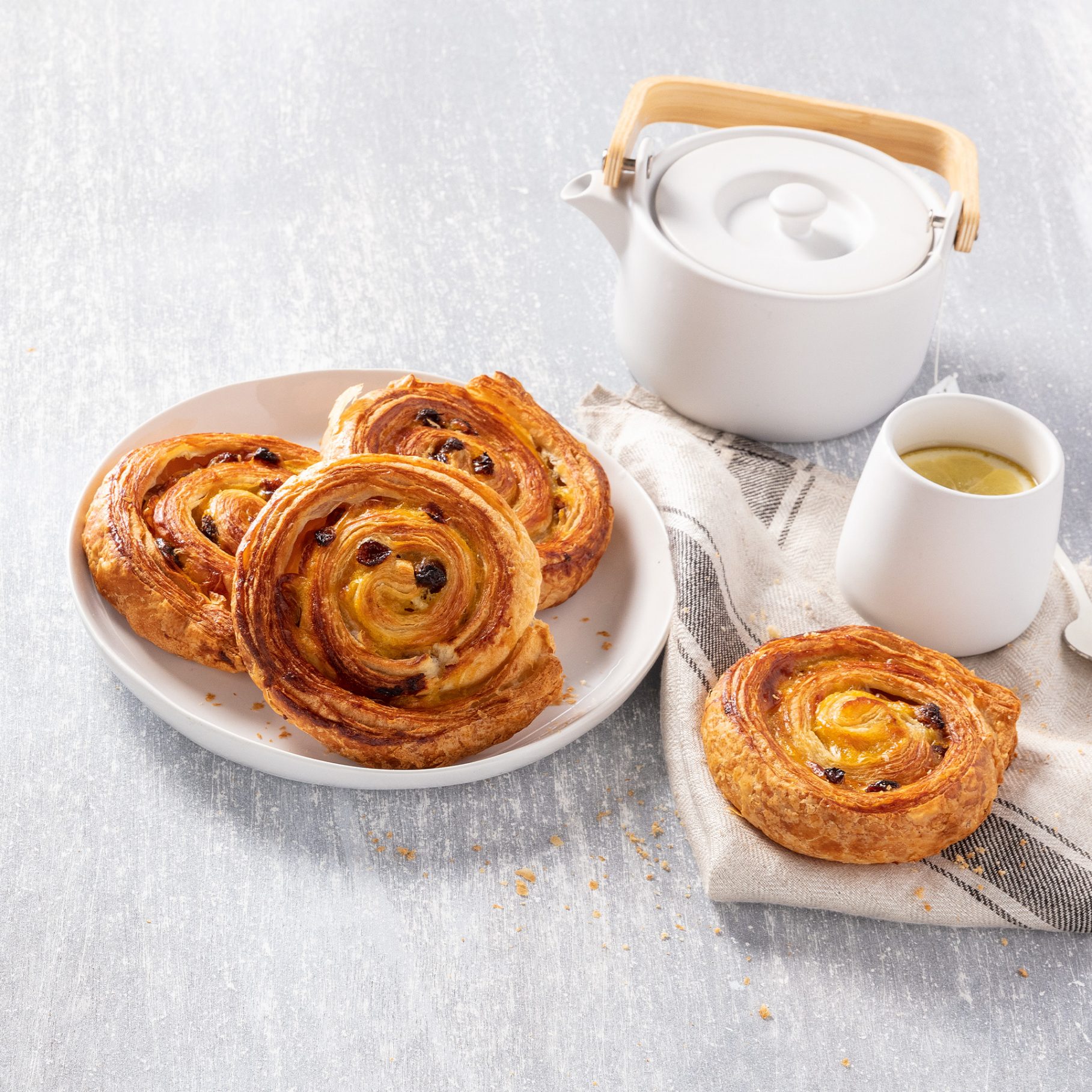 Couque ronde aux raisins secs bon marché chez ALDI