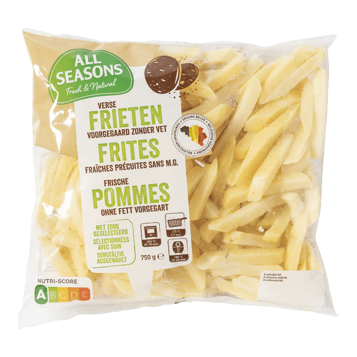 Frites fraîches ALL SEASONS® bon marché chez ALDI