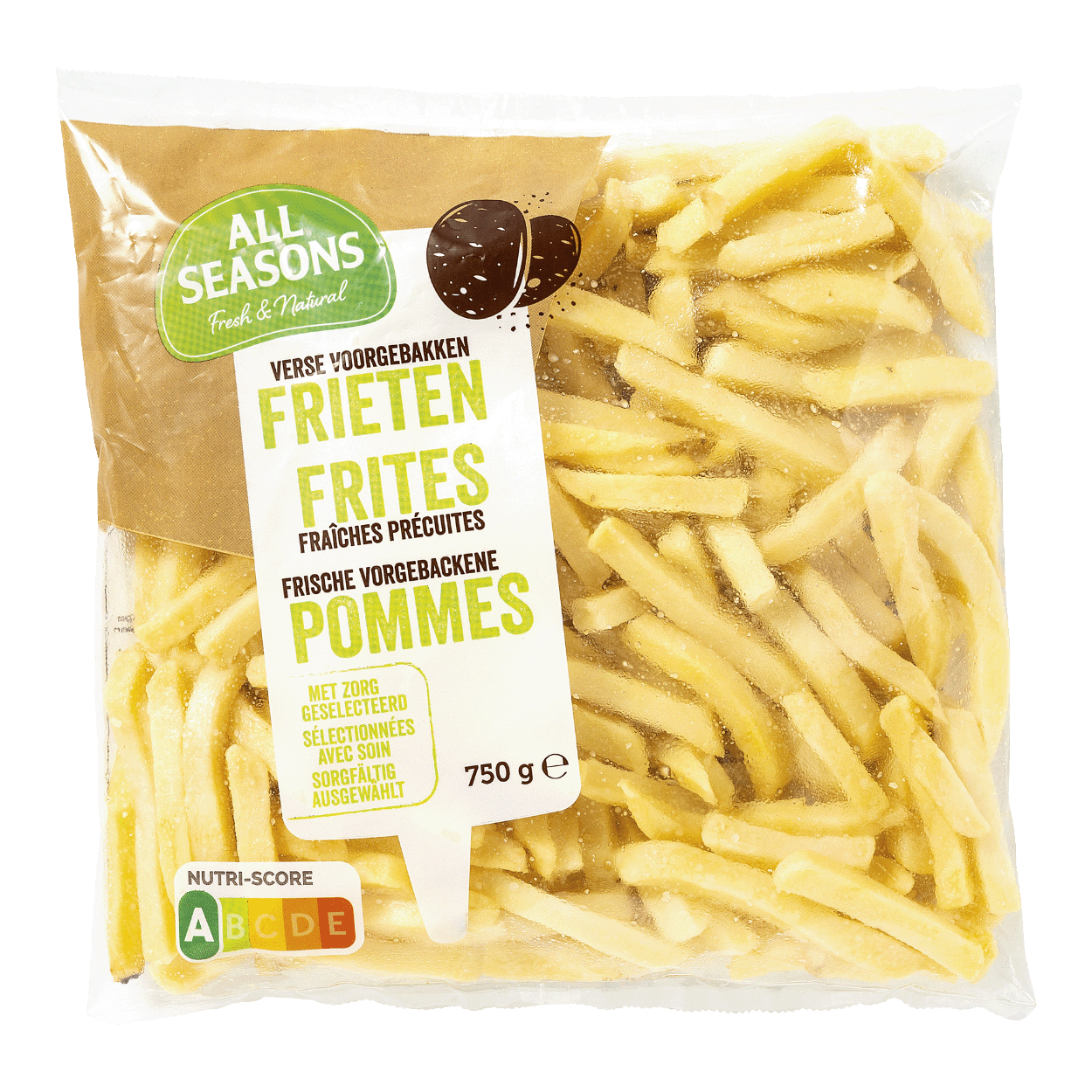 ALL SEASONS® Frites fraîches bon marché chez ALDI