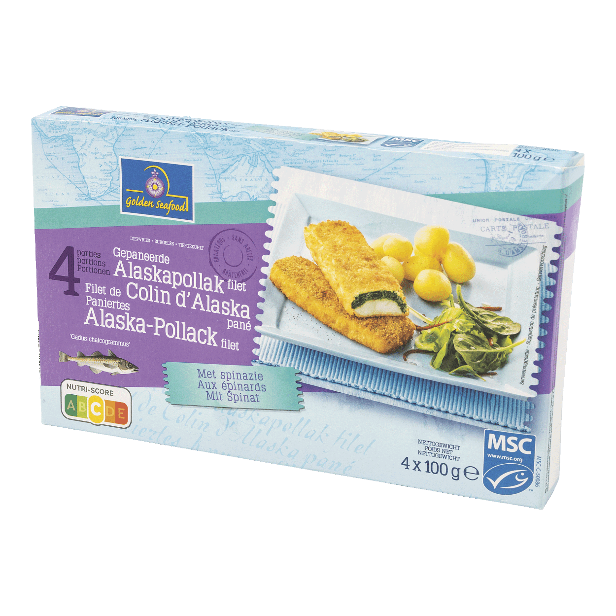 Gepaneerde visfilets, 4 st. GOLDEN SEAFOOD® kopen bij ALDI België