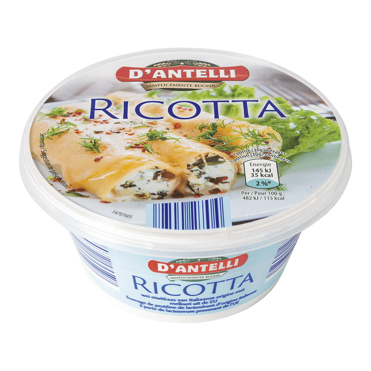 D'ANTELLI® Ricotta bon marché chez ALDI