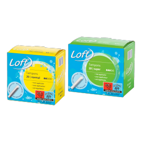 Tampons mit Applikator, 20 St. LOFT® günstig bei ALDI