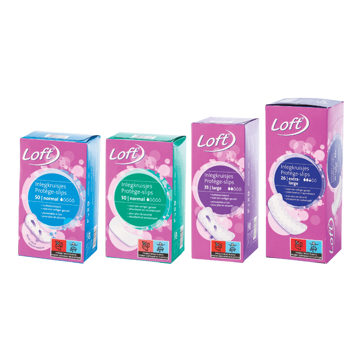 Dameshygiëneproducten van ALDI België