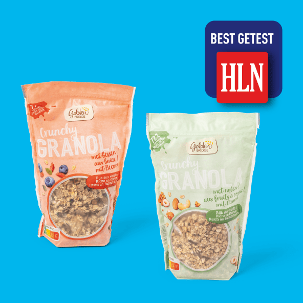 Crunchy granola GOLDEN BRIDGE® kopen bij ALDI België