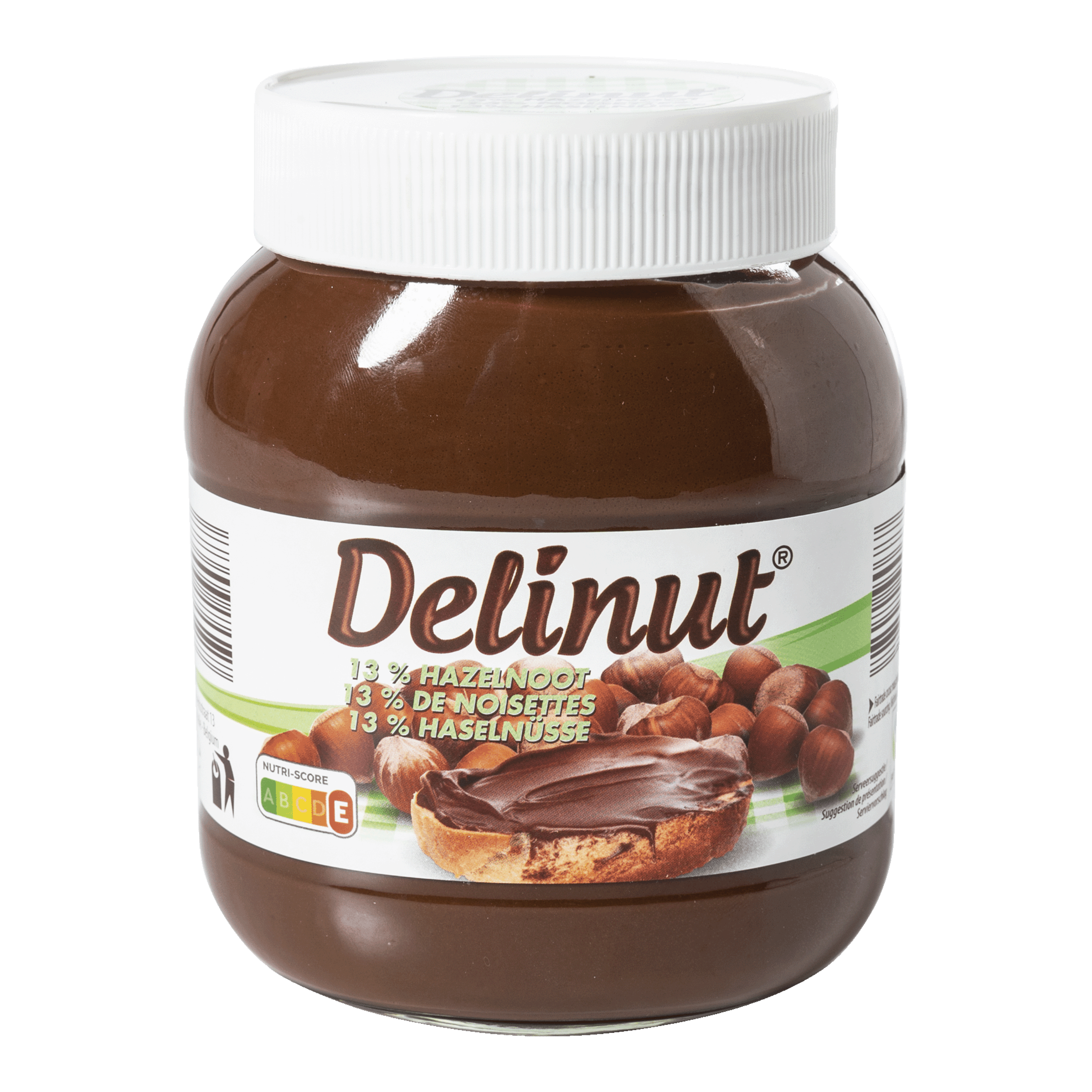 DELINUT® Pâte à tartiner aux noisettes bon marché chez ALDI