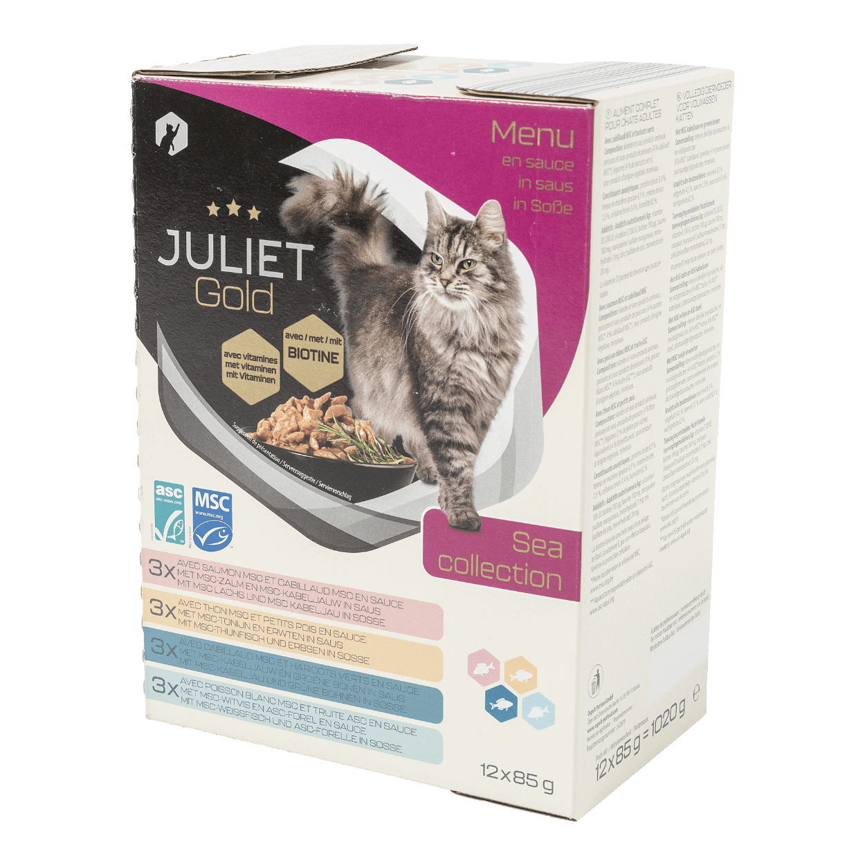 Premium-Katzenfutter, 12 St. JULIET® günstig bei ALDI