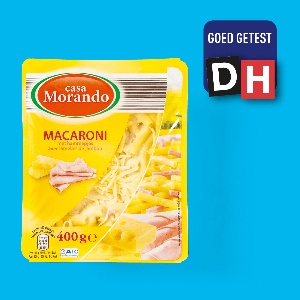 Macaroni met ham en kaas CASA MORANDO® kopen bij ALDI België