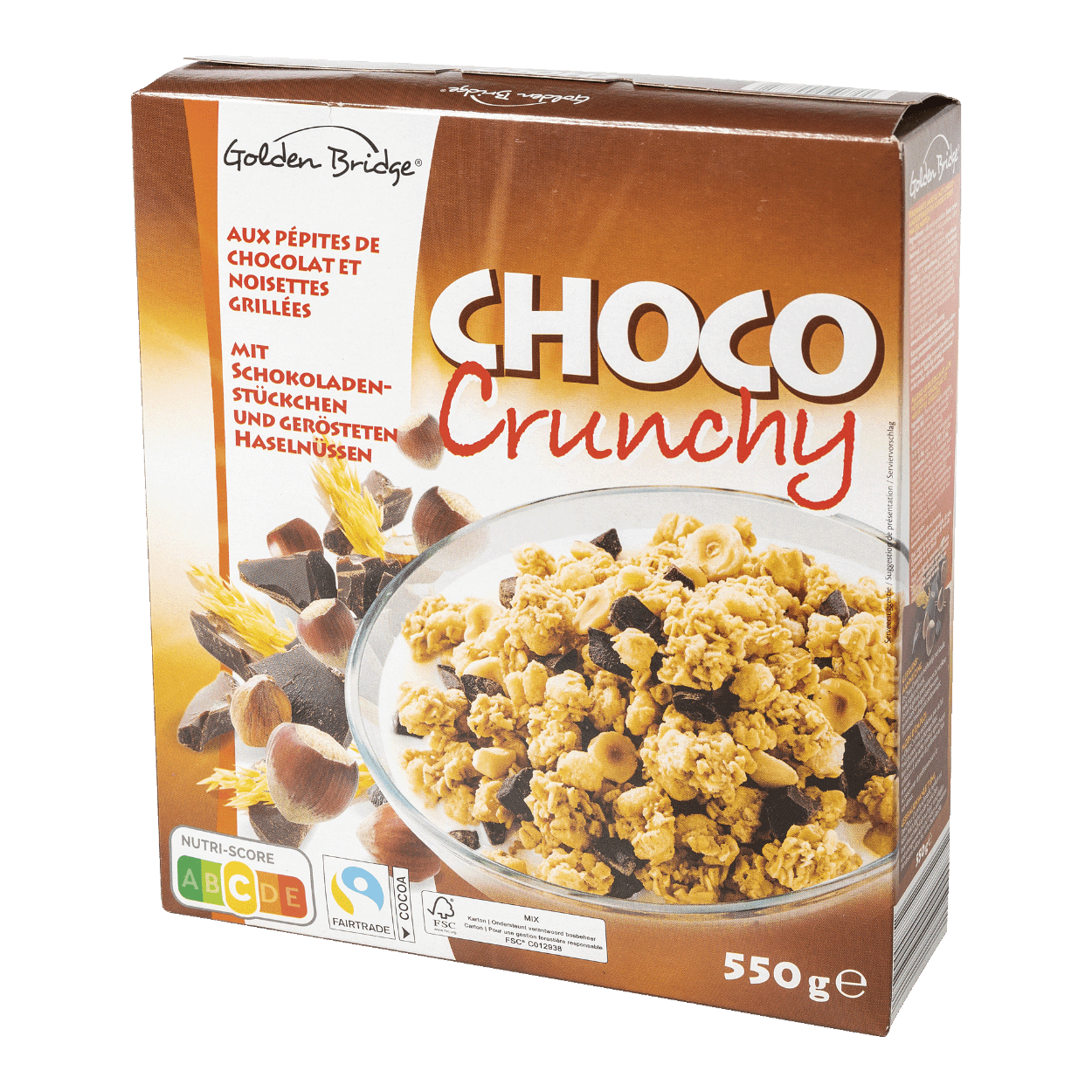 GOLDEN BRIDGE® Choco Crunchy bon marché chez ALDI
