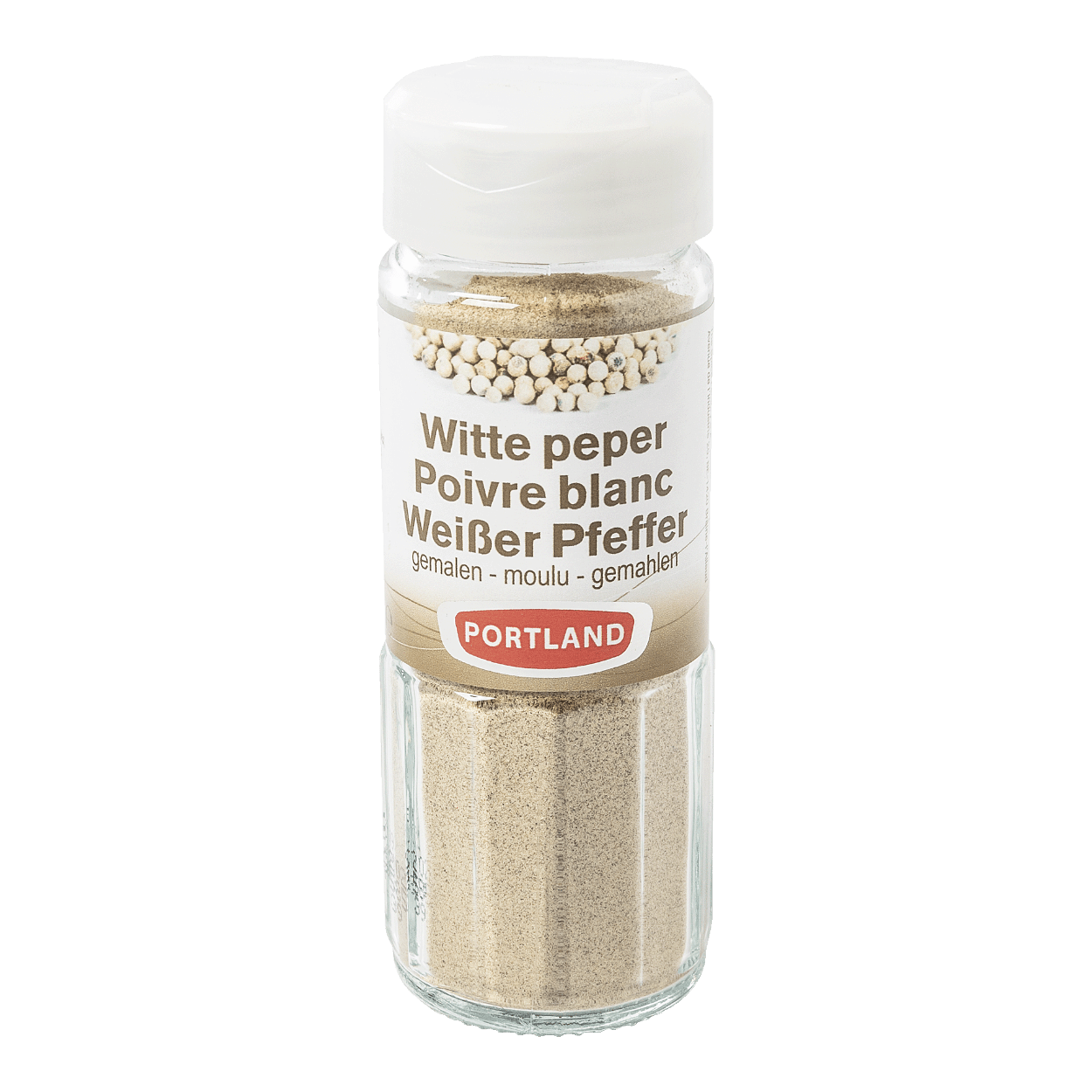 Witte gemalen peper PORTLAND® kopen bij ALDI België