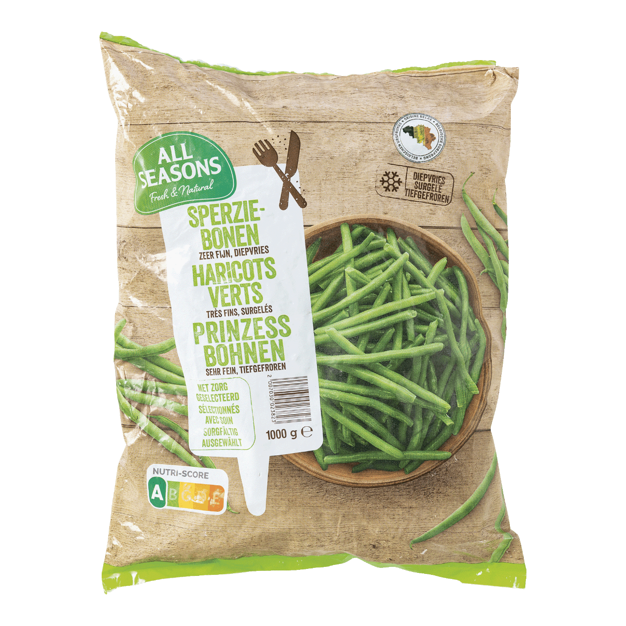 ALL SEASONS® Haricots verts bon marché chez ALDI