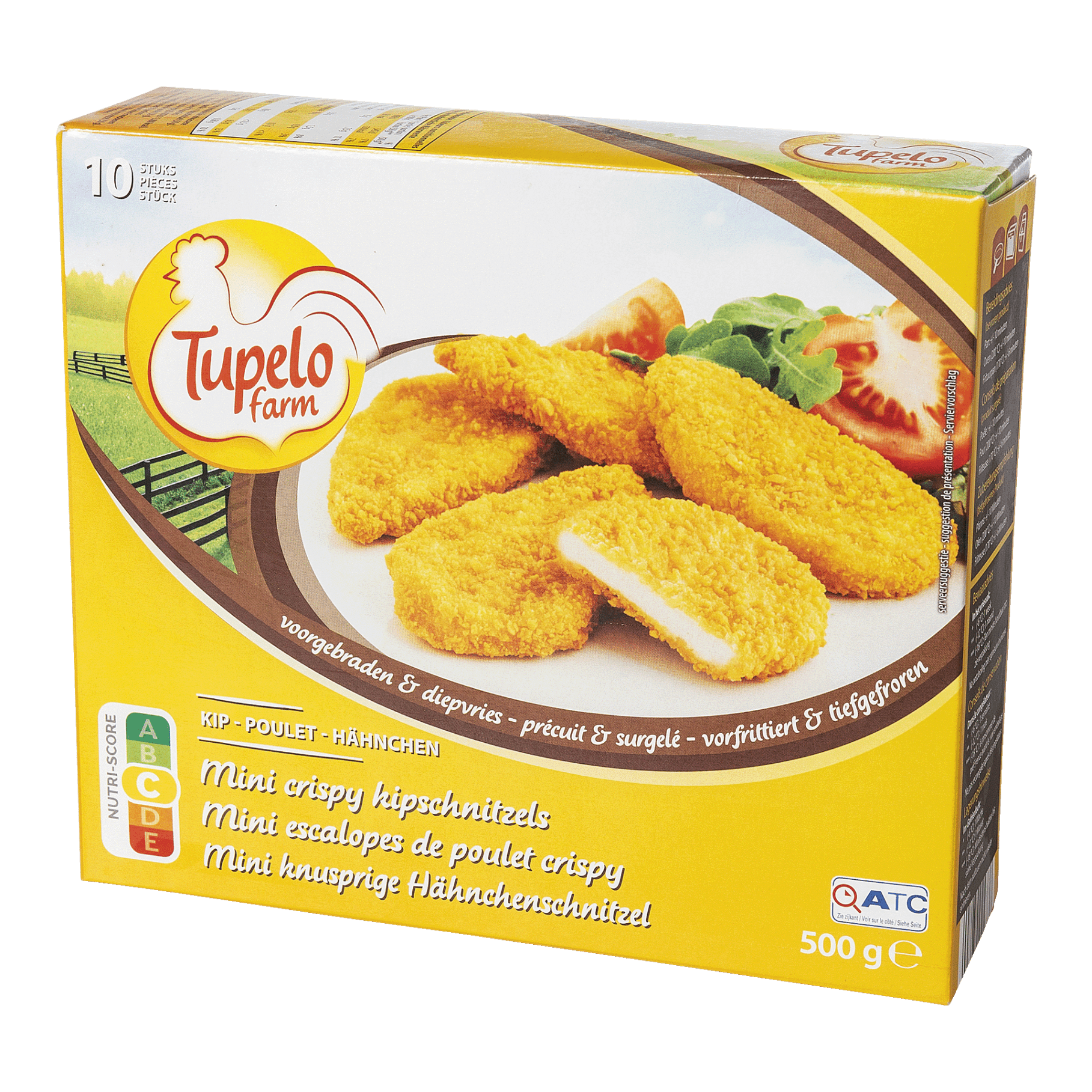 TUPELO FARM® Mini-escalopes de poulet croquantes bon marché chez ALDI