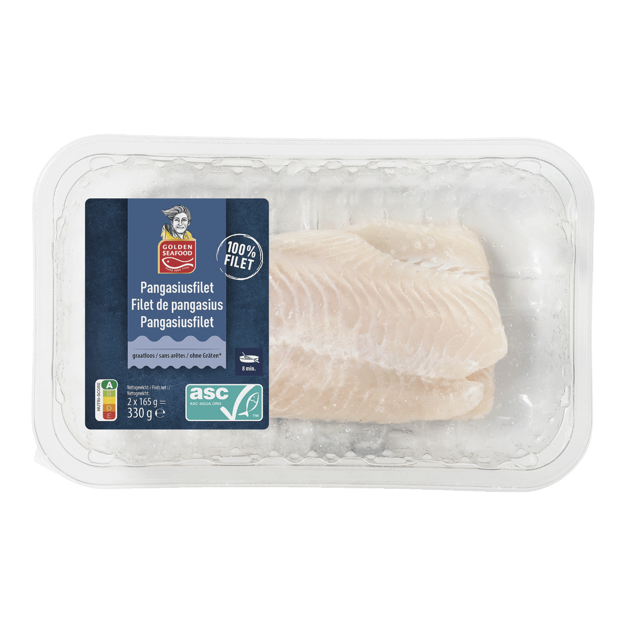Filet de pangasius frais, 2 pcs GOLDEN SEAFOOD® bon marché chez ALDI