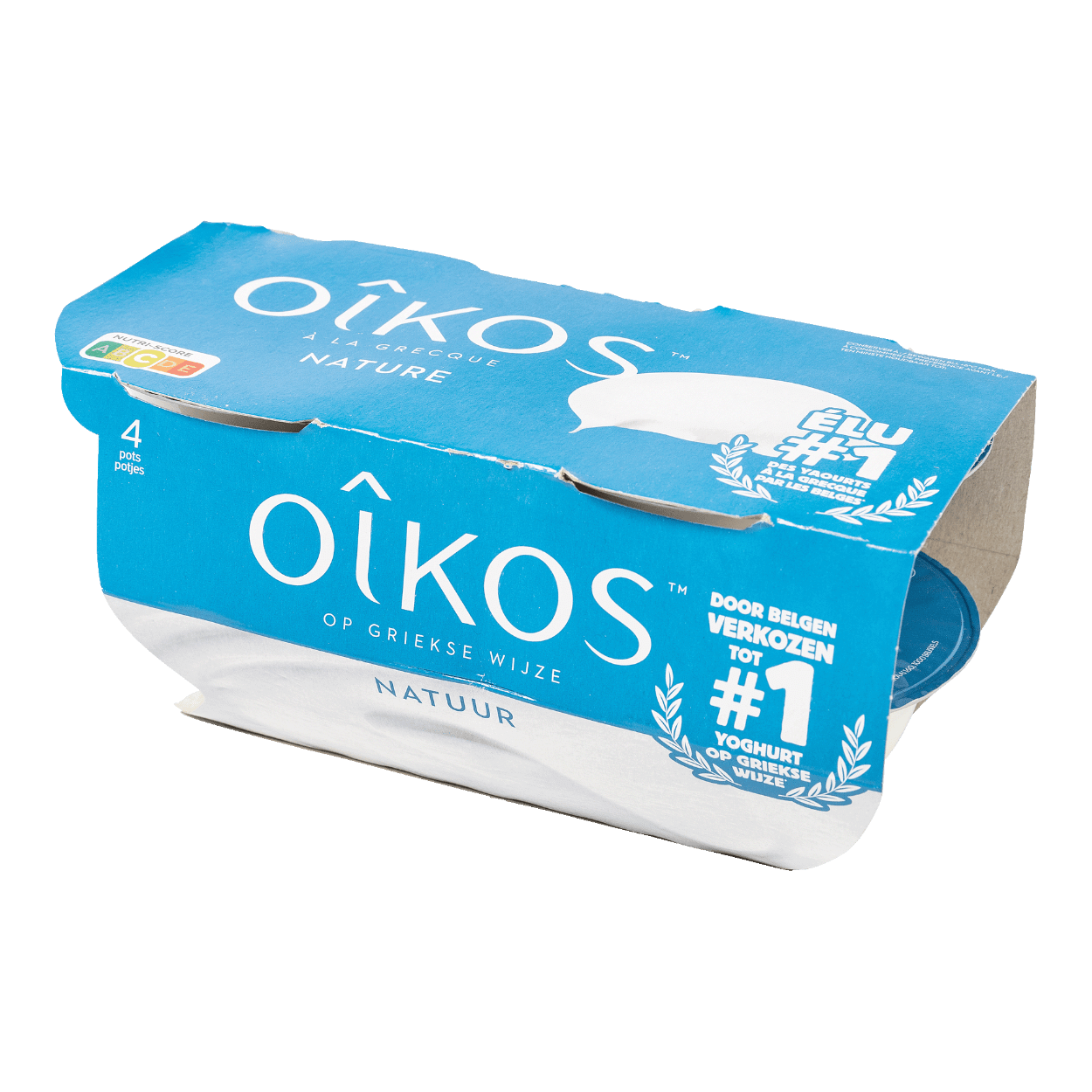 Yaourt Oîkos nature, 4 pcs OIKOS® bon marché chez ALDI