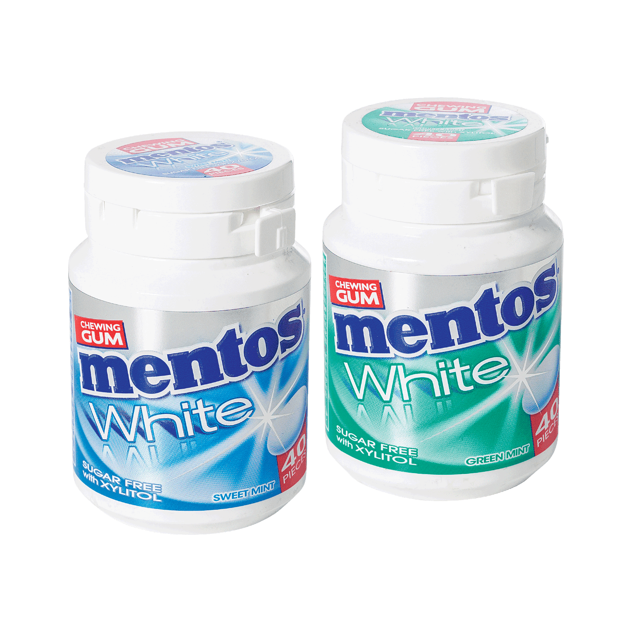 Chewing-gum Gum White MENTOS® bon marché chez ALDI