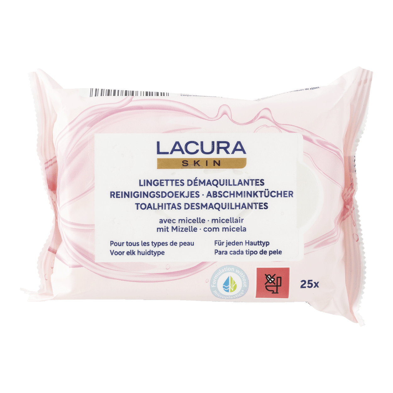 Lingettes démaquillantes, 25 pcs LACURA® bon marché chez ALDI