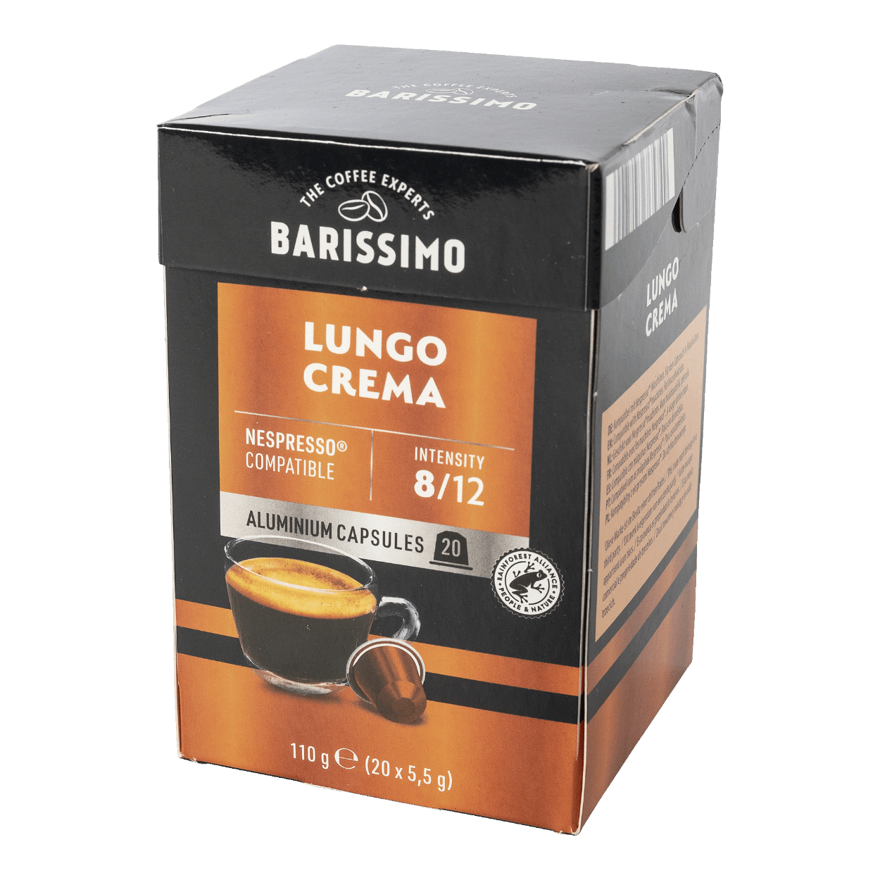 Capsules de café lungo crema, 20 pcs BARISSIMO® bon marché chez ALDI