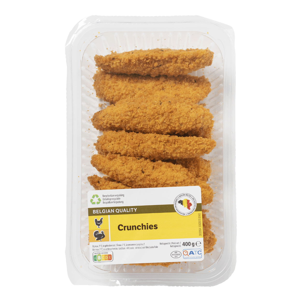 Crunchies kip-kalkoen, 10 st. kopen bij ALDI België