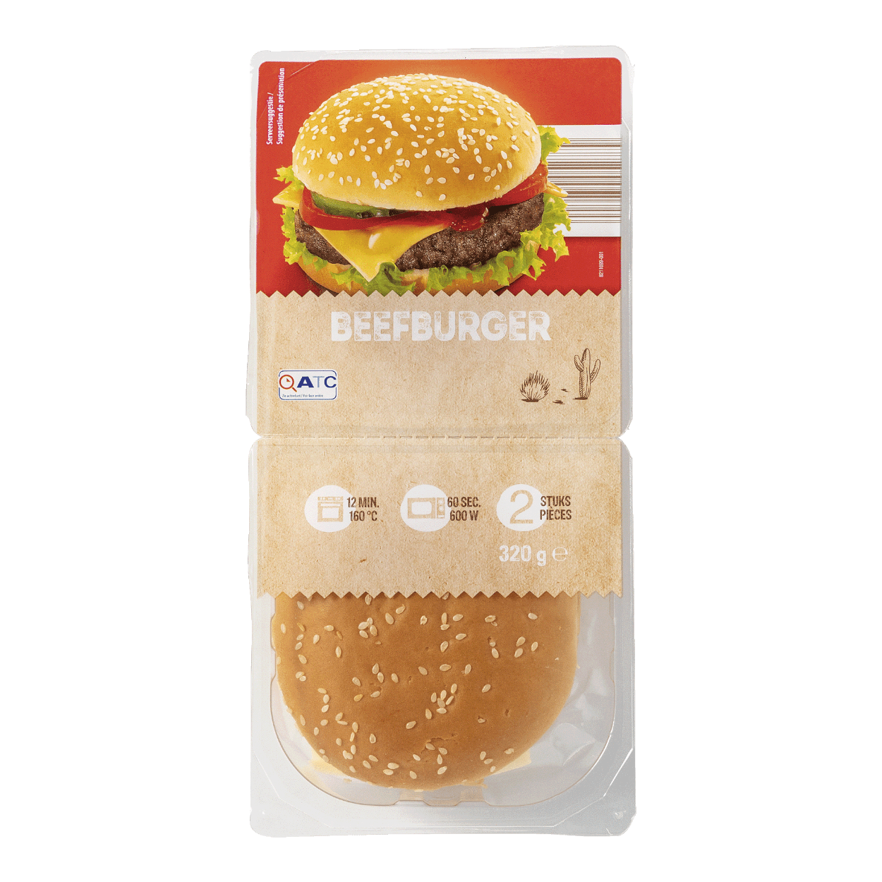 Cheeseburger, 2 st. kopen bij ALDI België