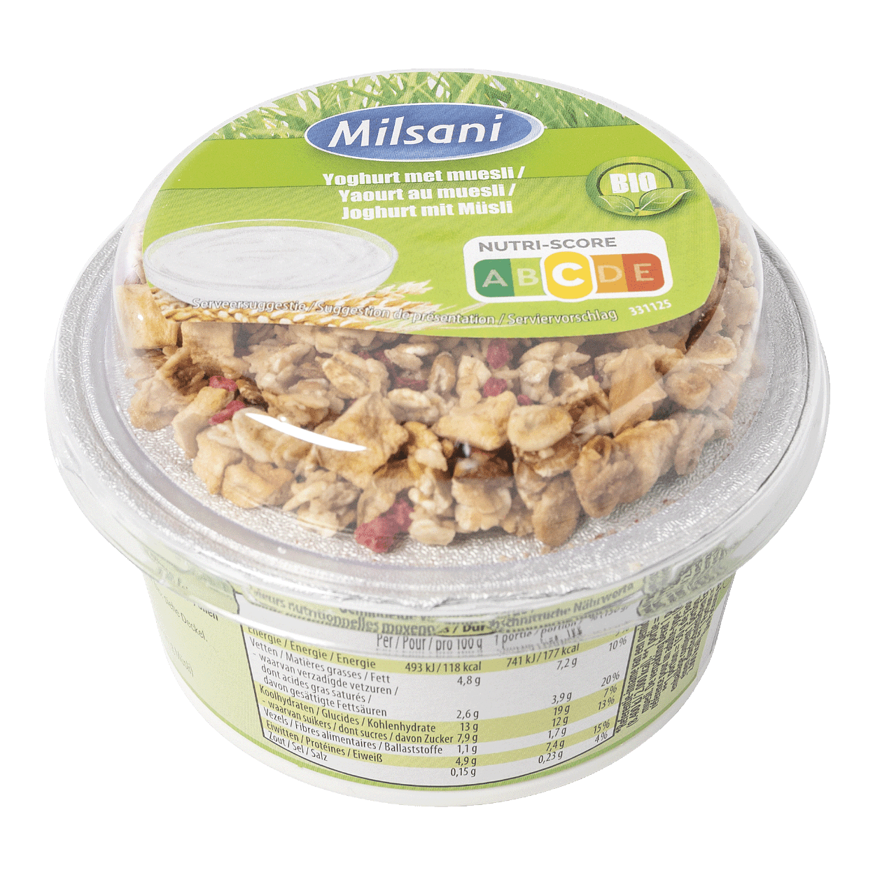 Bioyoghurt met muesli MILSANI BIO® kopen bij ALDI België