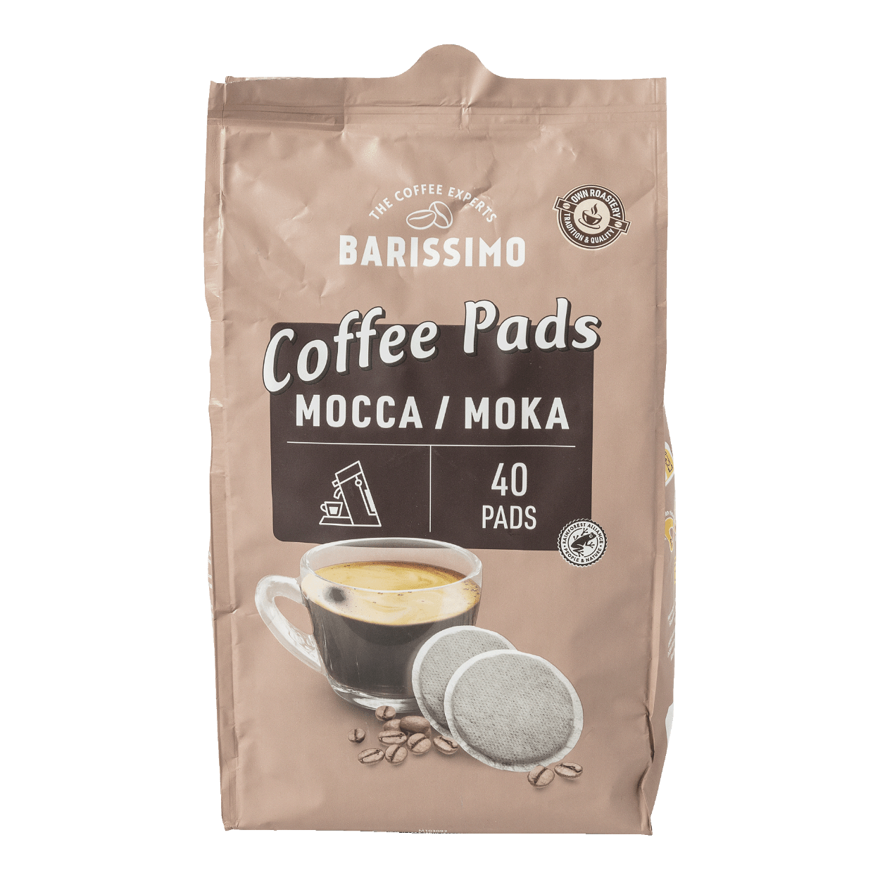 Koffiepads moka, 40 st. BARISSIMO® kopen bij ALDI België