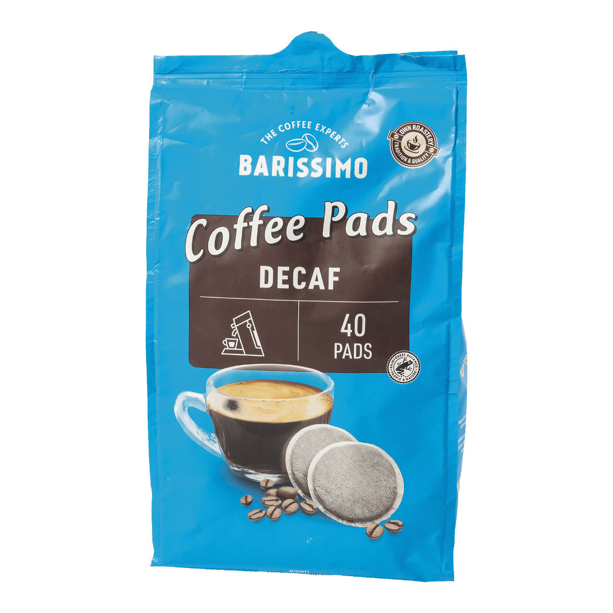 BARISSIMO® Koffiepads cafeïnevrij, 40 st. kopen bij ALDI België