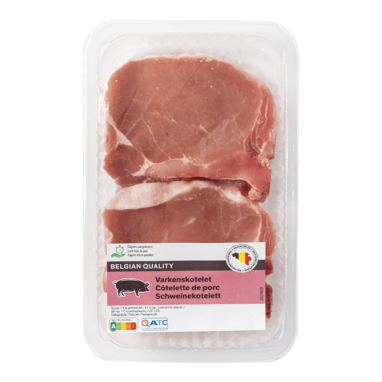 Côtelette de porc, 2 pcs bon marché chez ALDI