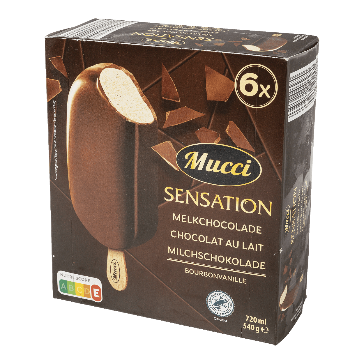 Eis am Stiel mit Milchschokolade, 6 St. MUCCI® günstig bei ALDI