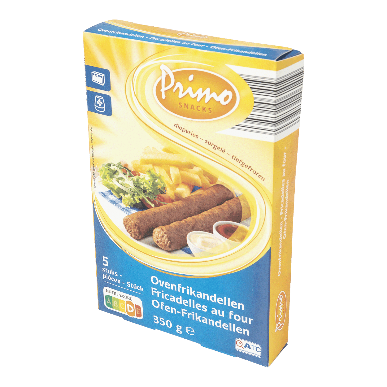 Fricadelles au four, 5 pcs PRIMO SNACKS® bon marché chez ALDI