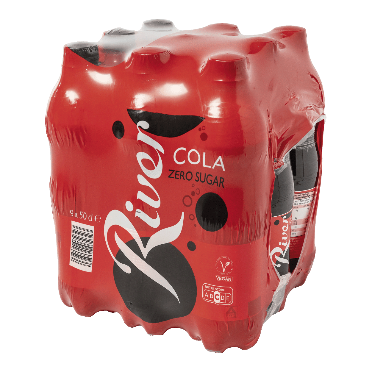 Cola zero, 9 pcs RIVER® bon marché chez ALDI