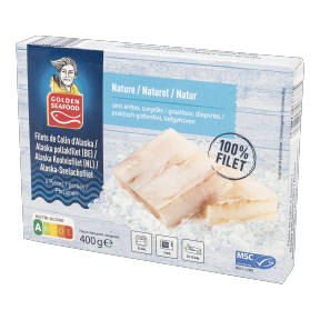 Filets de colin d'Alaska, 4 pcs bon marché chez ALDI