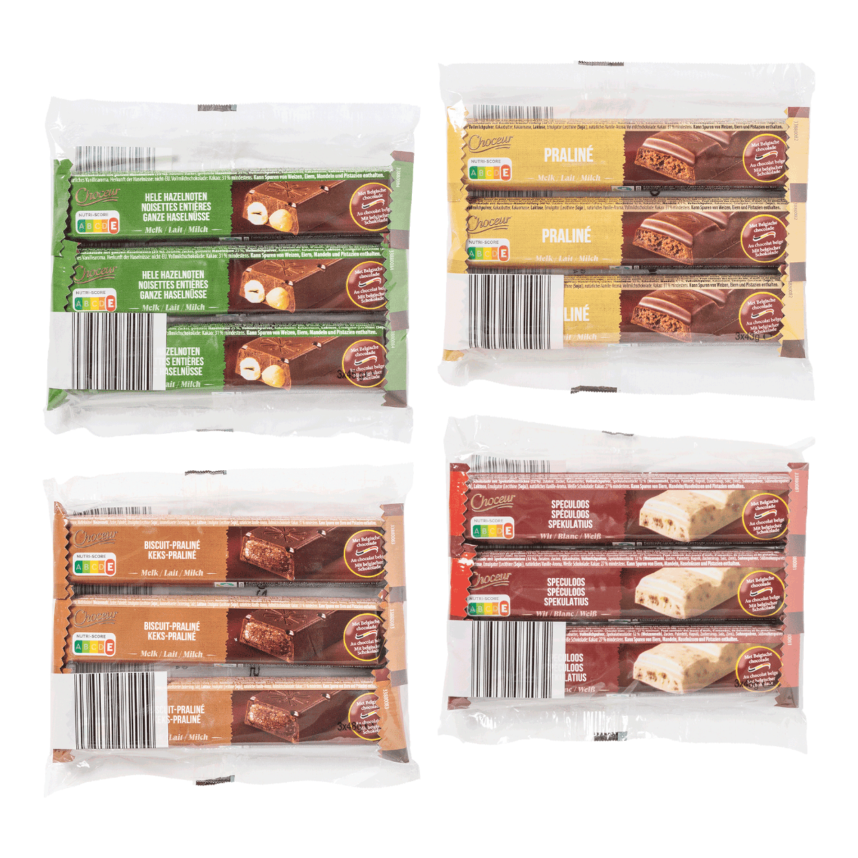 Volle chocoladerepen, 3 st. CHOCEUR® kopen bij ALDI België