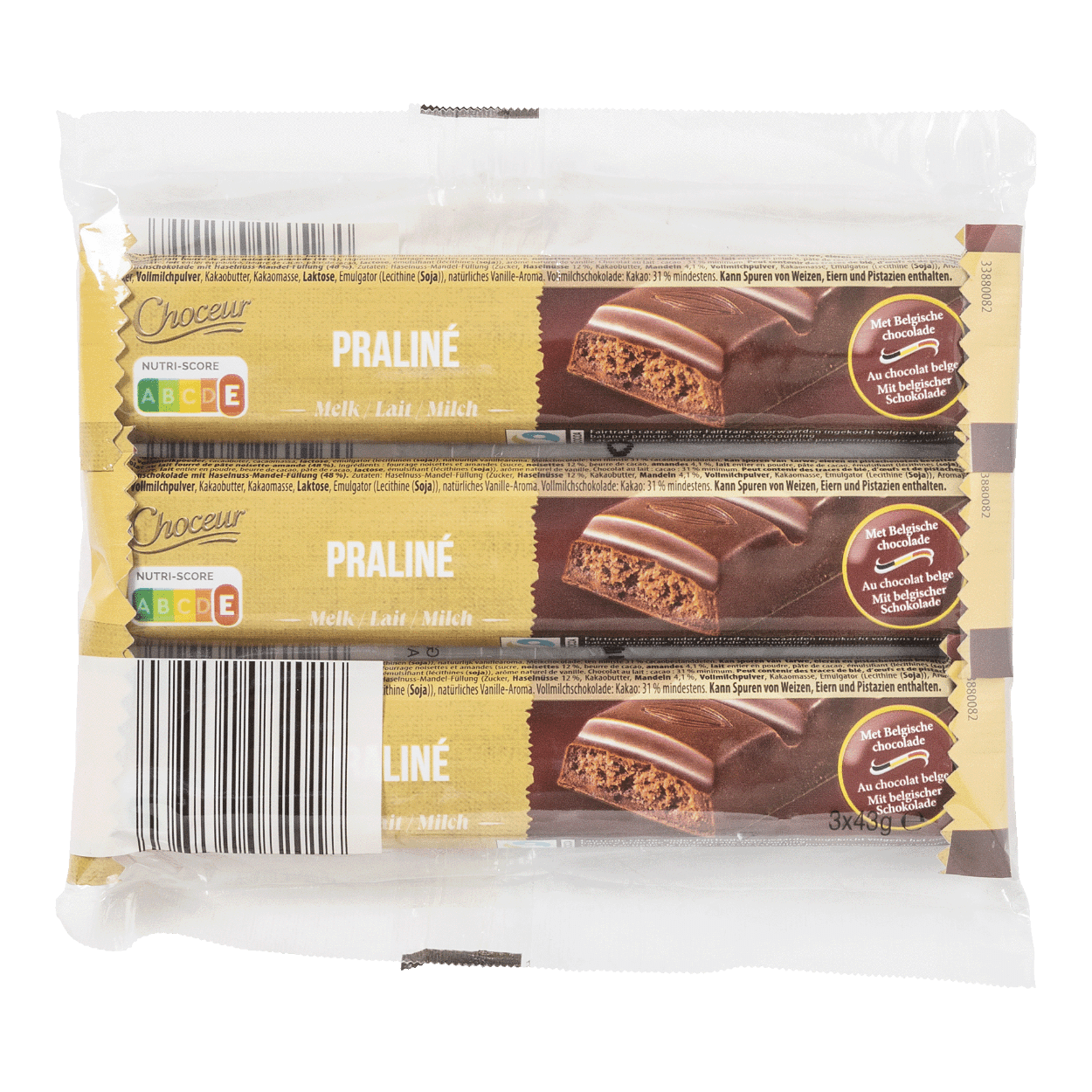 Volle chocoladerepen, 3 st. CHOCEUR® kopen bij ALDI België