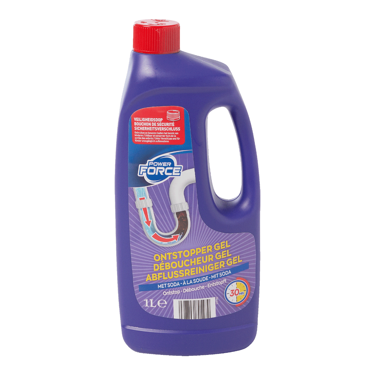 Ontstopper met soda, 1 l POWER FORCE® kopen bij ALDI België