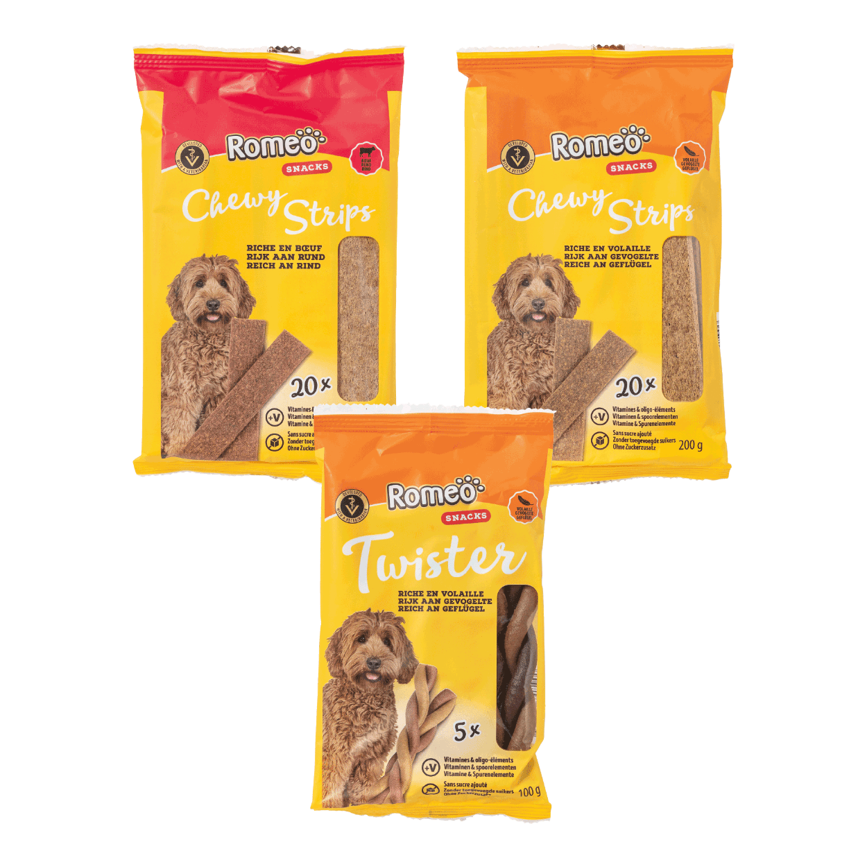 Snacks voor honden ROMEO® kopen bij ALDI België