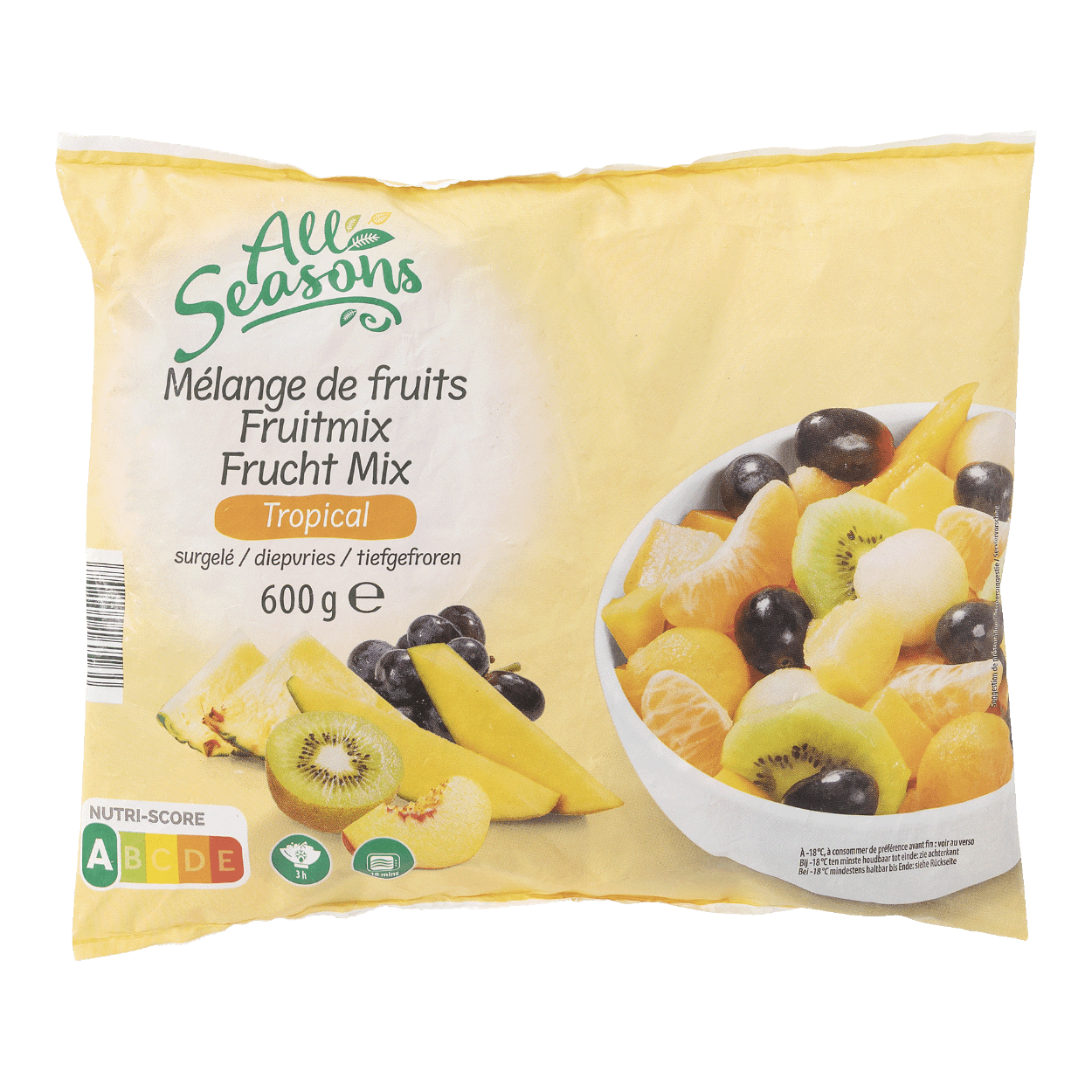 Mélange de fruits ALL SEASONS® bon marché chez ALDI