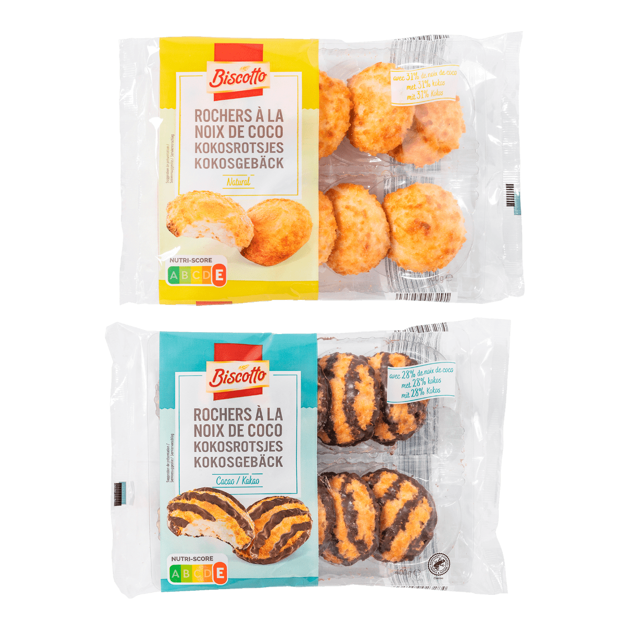 Rochers à la noix de coco BISCOTTO® bon marché chez ALDI