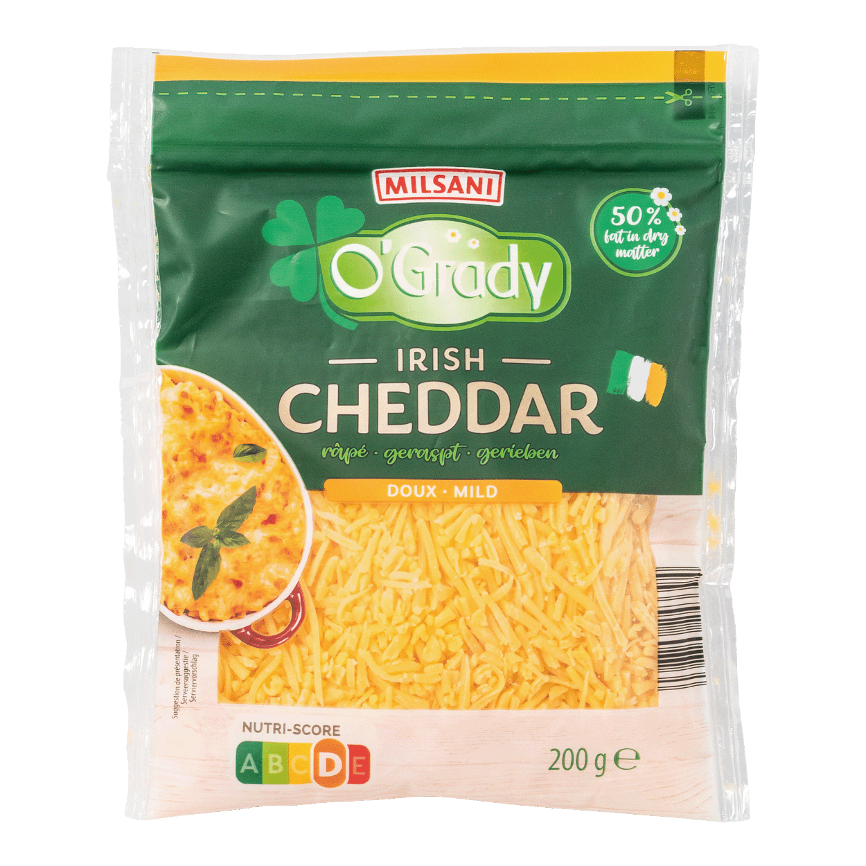 Cheddar râpé MILSANI® bon marché chez ALDI