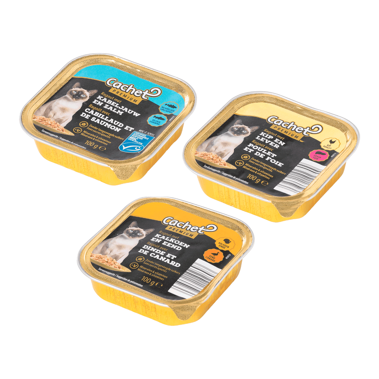 Premium-Katzenfutter CACHET® günstig bei ALDI