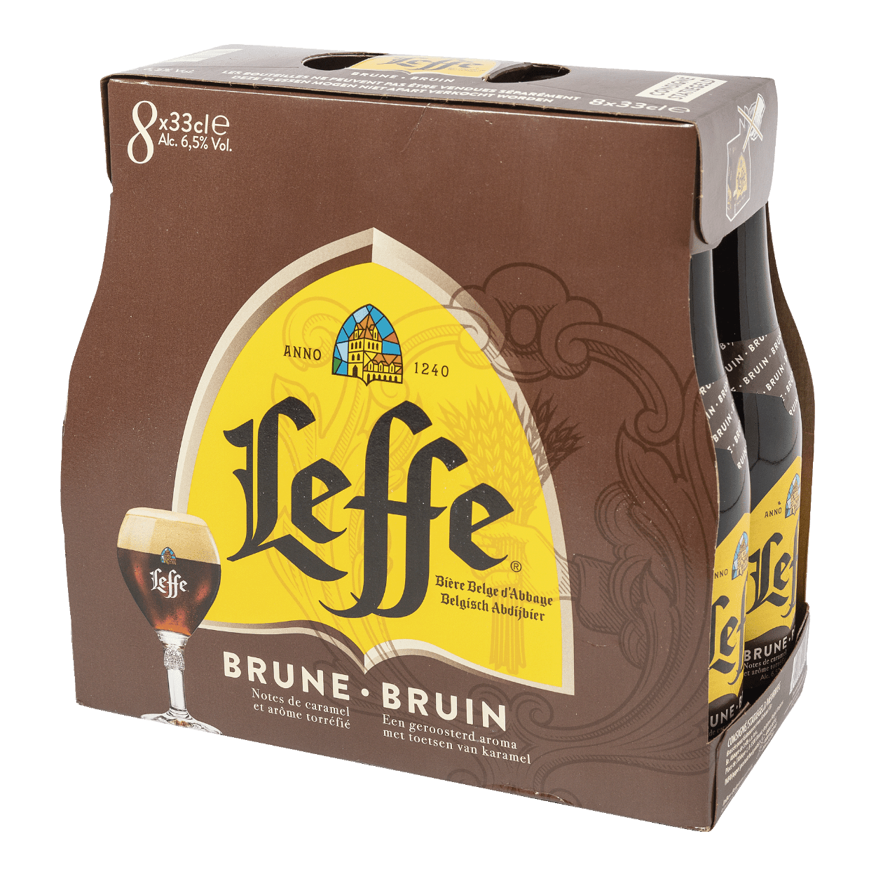 Bière d'abbaye brune, 8 pcs LEFFE® bon marché chez ALDI
