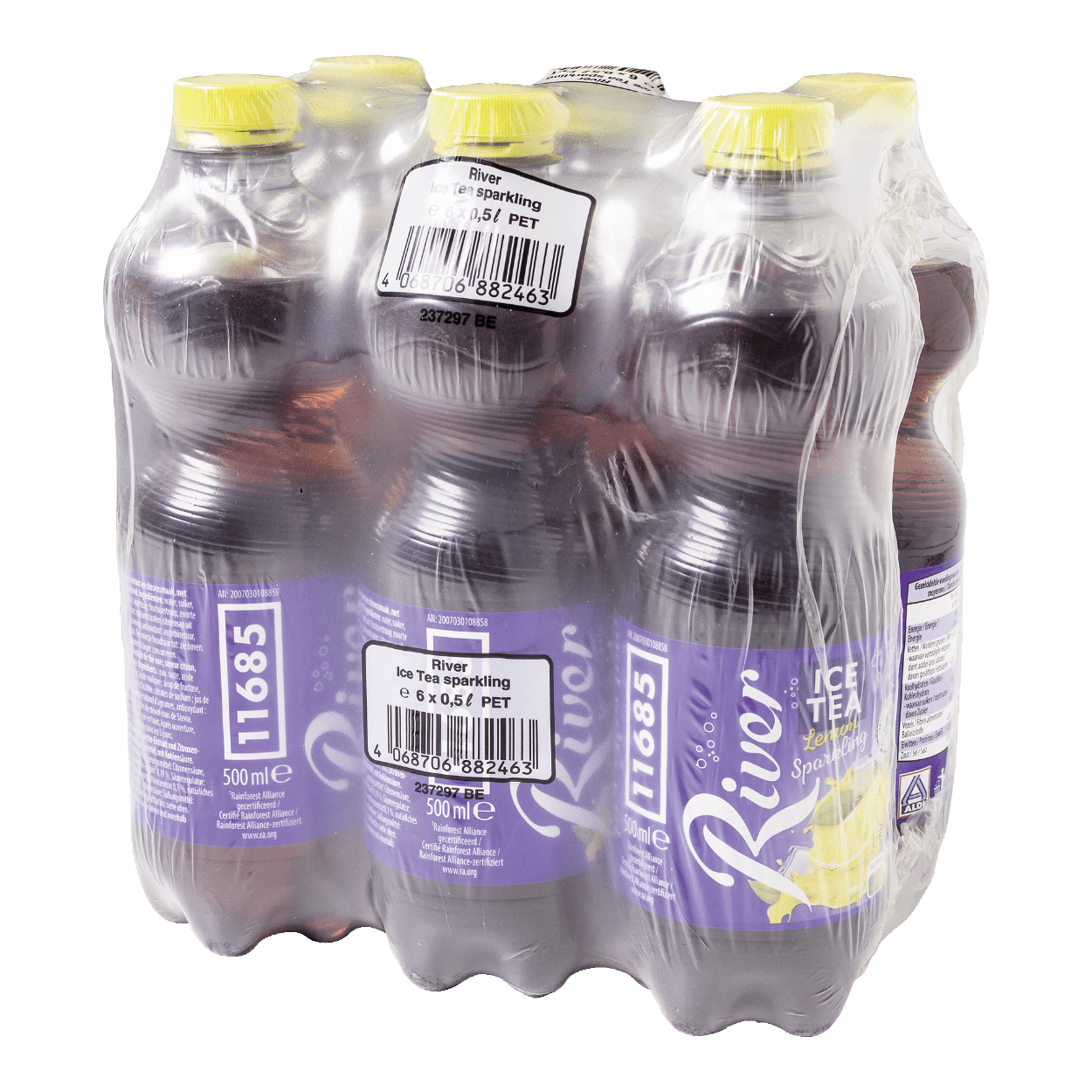 Iced tea lemon sparkling, 6 st. RIVER® kopen bij ALDI België