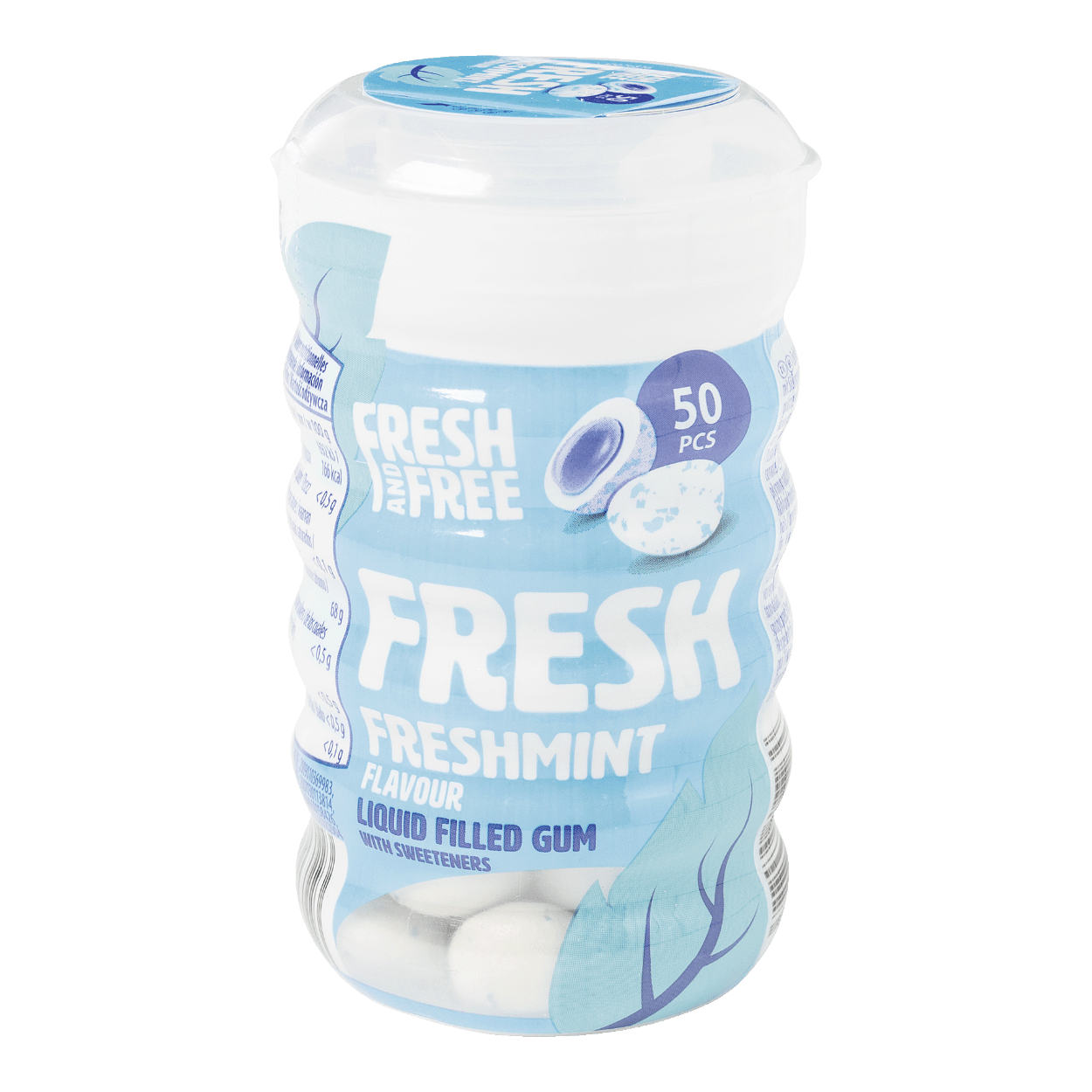 Chewing-gum fourré FRESH & FREE® bon marché chez ALDI
