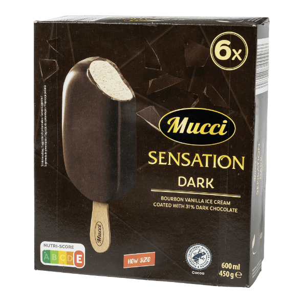 IJssticks met pure chocolade, 6 st. MUCCI® kopen bij ALDI België