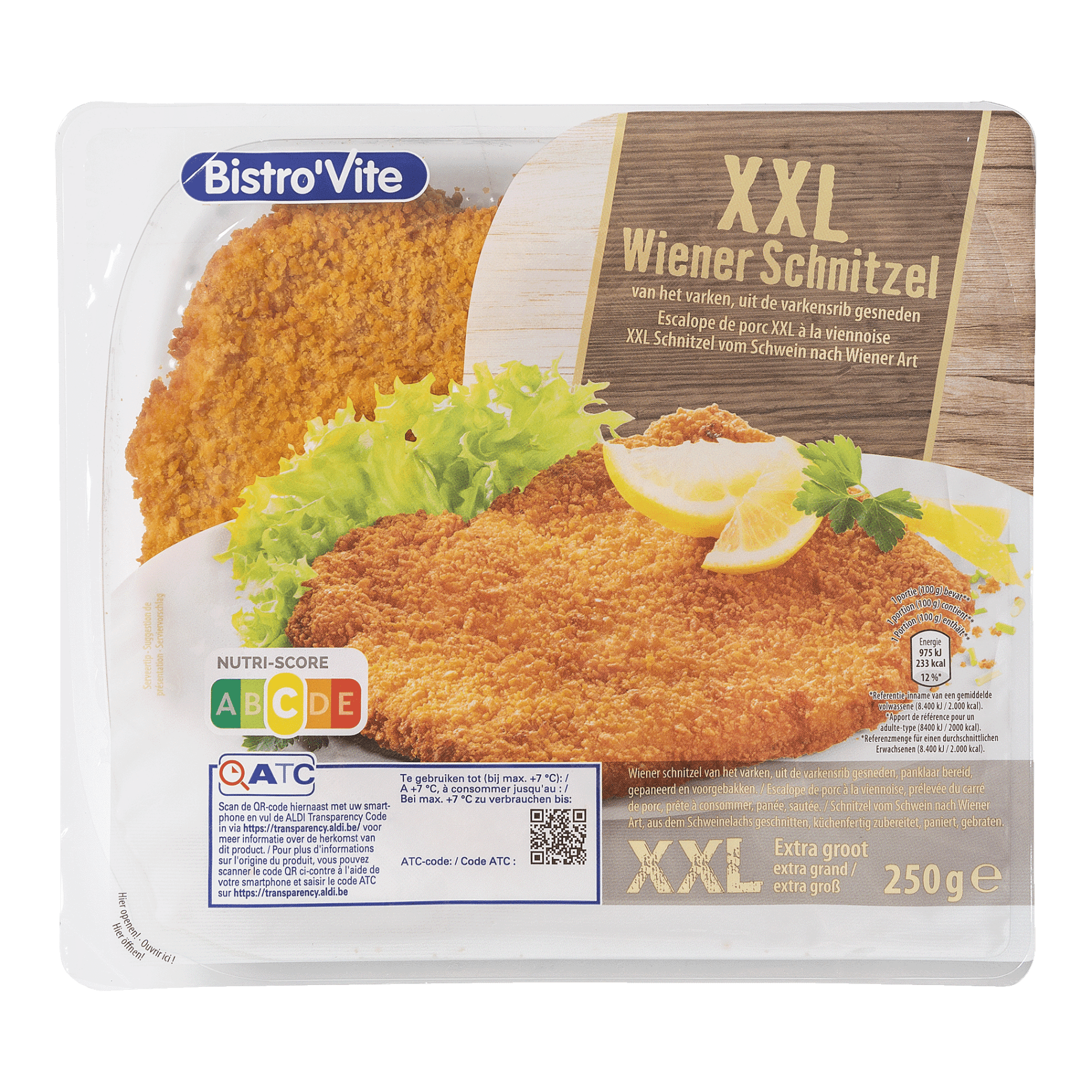 BISTRO'VITE® Schnitzel XXL kopen bij ALDI België