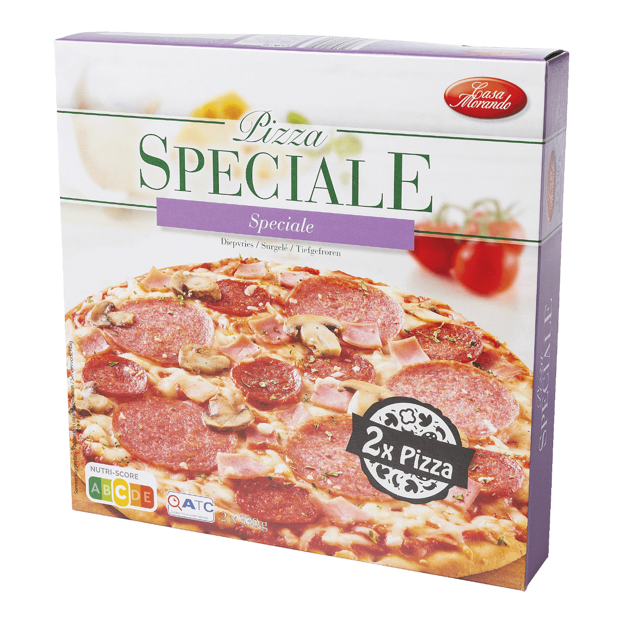 CASA MORANDO® Pizza speciale, 2 pcs bon marché chez ALDI