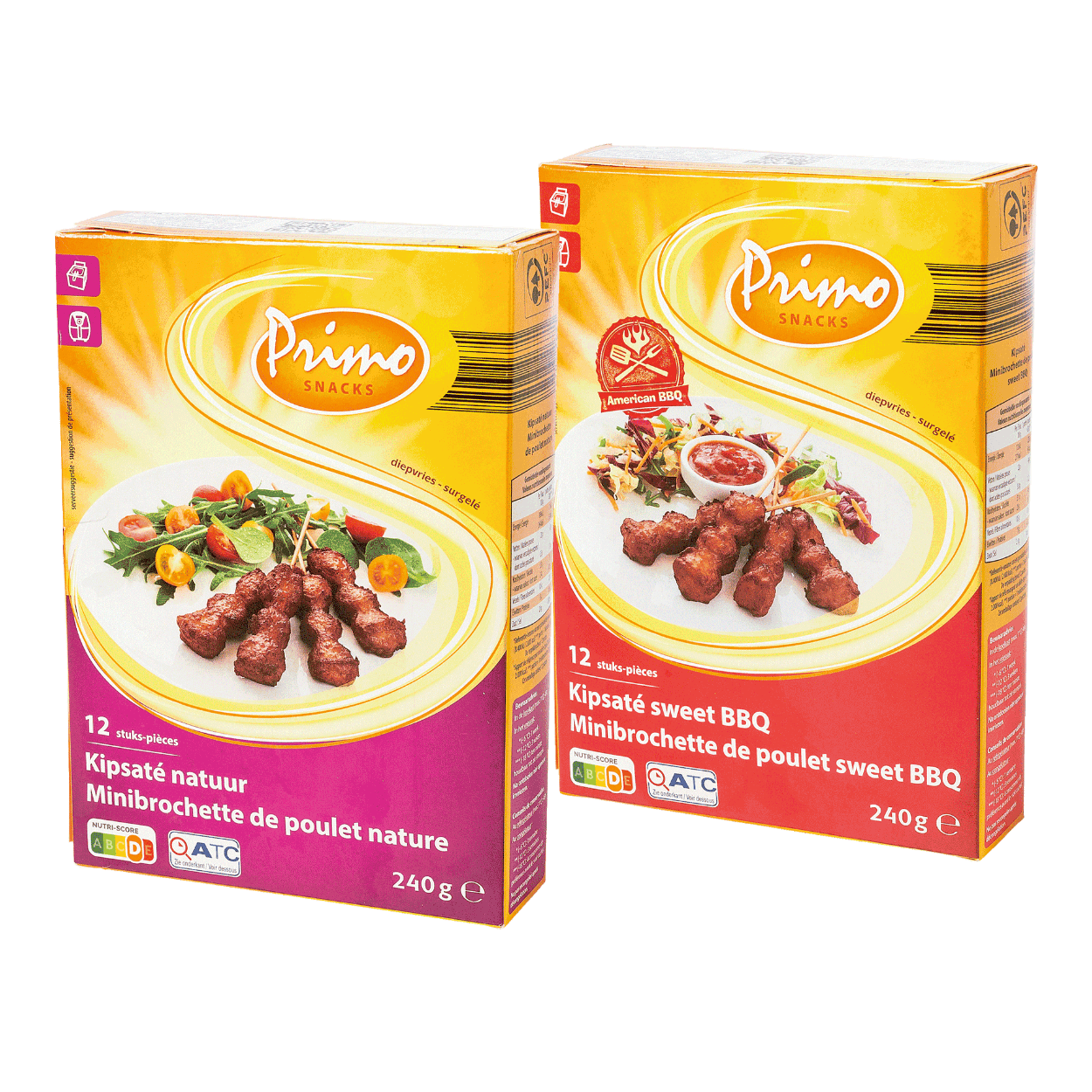 Frites et snacks de friture d'ALDI Belgique