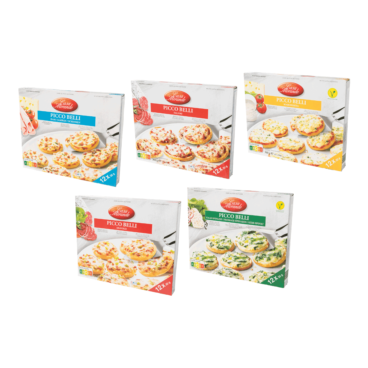 Minipizza's, 12 st. CASA MORANDO® kopen bij ALDI België