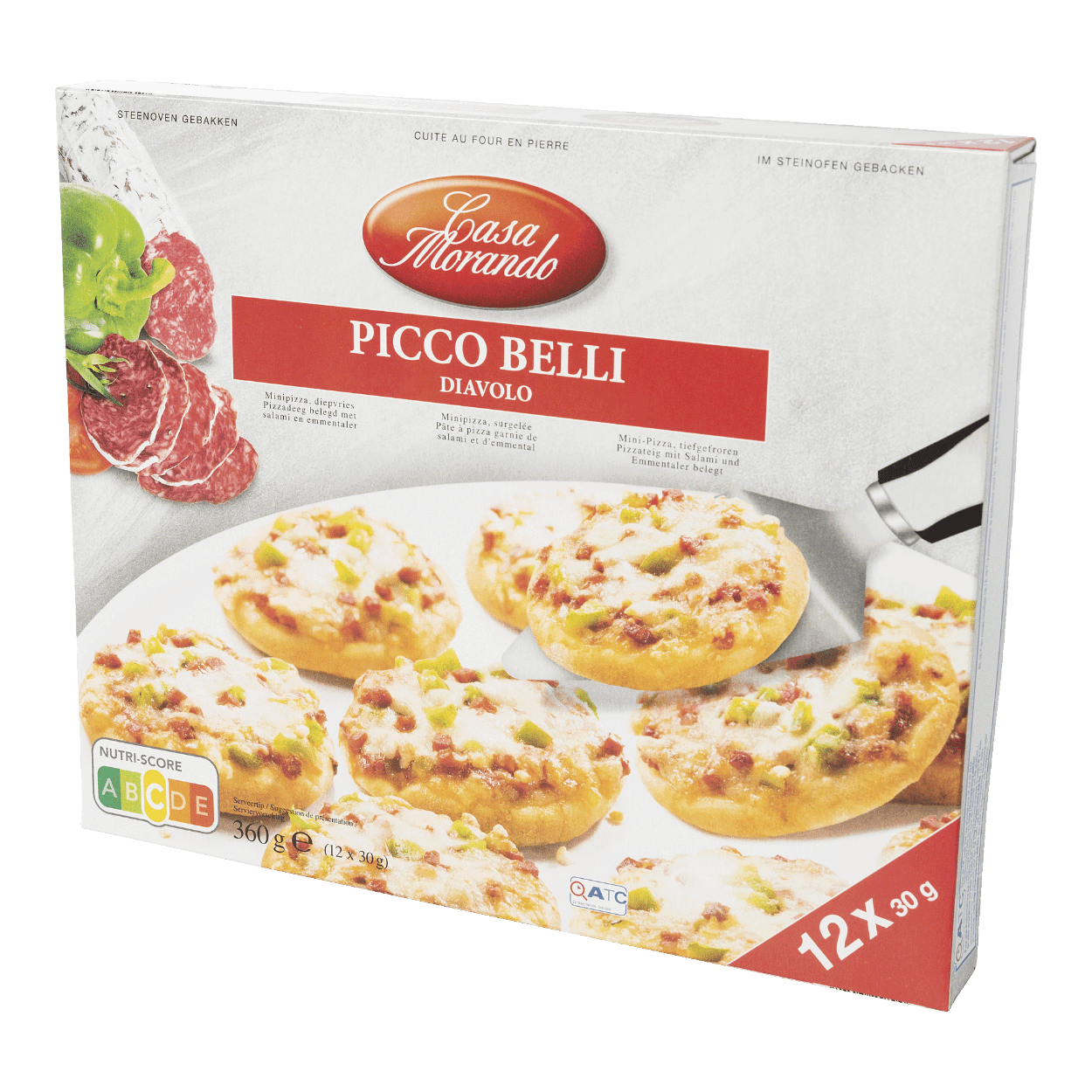 Minipizza's, 12 st. CASA MORANDO® kopen bij ALDI België