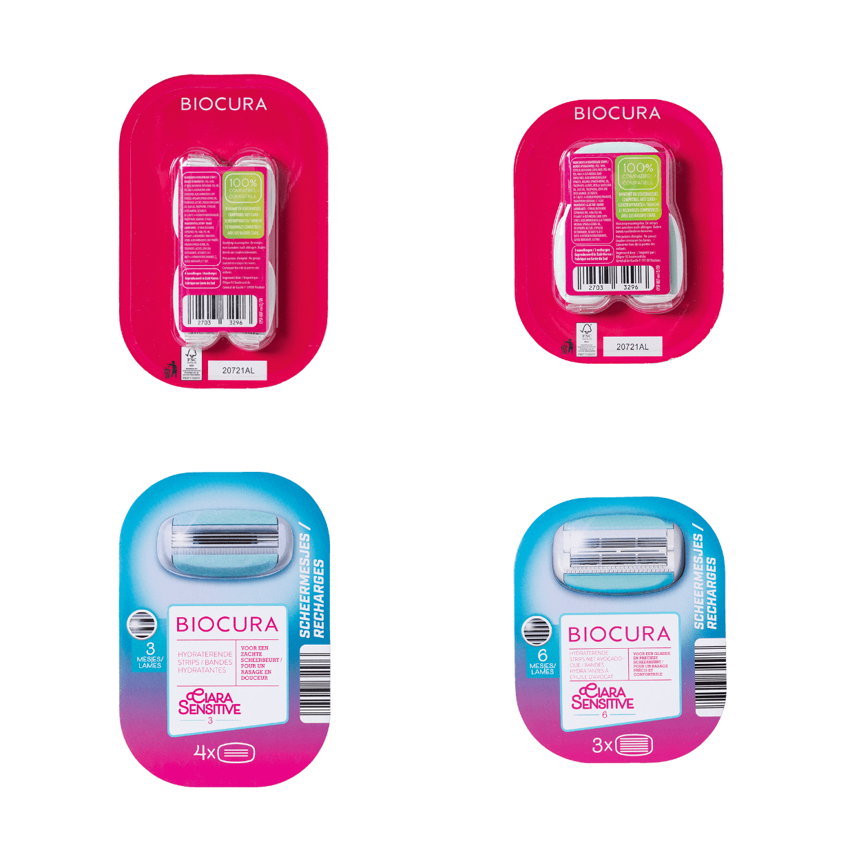 BIOCURA® Scheermesjes voor dames kopen bij ALDI België